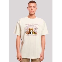 F4NT4STIC Damen T-Shirt "Heroes of Childhood Tao Tao Childhood Memories", beige, Gr. XS, Obermaterial: 100% Baumwolle, Shirts, Retro, Heroes of