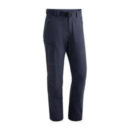 Maier Sports Herren Funktionshose "Oberjoch", blau, Gr. 94, 90% Polyamid, 10% Elasthan, Hosen, Herren Outdoorhose gef&uuml;ttert, Wanderhose mit 4