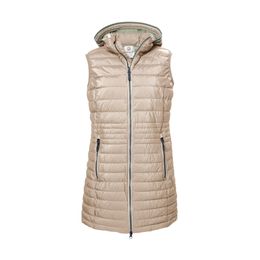 G.I.G.A. by Killtec Damen Steppweste "GS 70 WMN QLTD VST", beige, Gr. 40, G.I.G.A. DX BY KILLTEC, Oberstoff: 100% Polyester, Futter: 100% Polyester (recycelt),