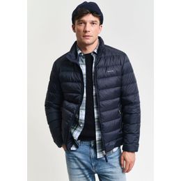 Gant Herren Daunenjacke "Light Down Jacket Daunen leicht pflegeleicht", blau, Gr. XXXL, unifarben, Web, Obermaterial: 100% Polyester. Wattierung: 90%