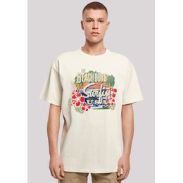 F4NT4STIC Damen T-Shirt "The Beach Boys Musik Band Tropical", beige, Gr. XS, Obermaterial: 100% Baumwolle, Shirts, Premium Qualit&auml;t