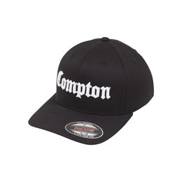 Mister Tee Cap 'Compton' Herren Gr&ouml;&szlig;e 60/61 schwarz / wei&szlig;