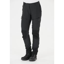 WHISTLER Damen Softshellhose "Avatar", schwarz, Gr. 48, unifarben, 91% Polyester, 9% Elasthan, Hosen, mit 4-Wege-Stretch-Material