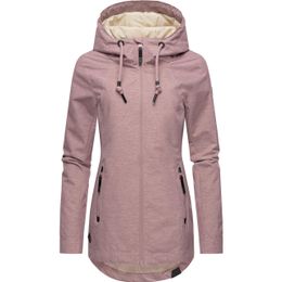 Ragwear Damen Outdoorjacke "Zuzka", lila, Gr. XXXL, Au&szlig;enmaterial: 100% Polyester; Innenfutter: 100% Polyester, Jacken, stylische &Uuml;bergangsjacke mit