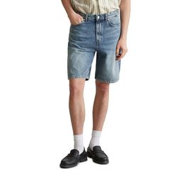Marc O'Polo Herren Shorts "aus reiner Bio-Baumwolle", blau, Gr. 31, MARC O'POLO DENIM, unifarben, Obermaterial: 100% Baumwolle, Hosen