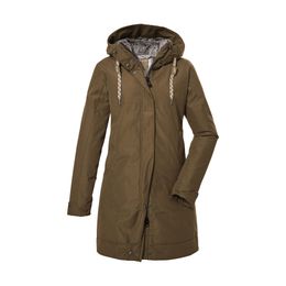 G.I.G.A. by Killtec Damen Parka "GW 13 WMN PRK", braun, Gr. 42, G.I.G.A. DX BY KILLTEC, Oberstoff: 88% Polyester, 12% Baumwolle, Futter: 100% Polyester, Wattierung: 100%