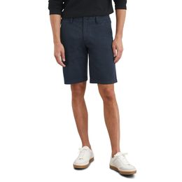 Marc O'Polo MARC O'POLO Herren Shorts "in softer Twill Stretch-Qualität", blau, Gr. 32, unifarben, Obermaterial: 97% Baumwolle, 3% Elasthan, Hosen