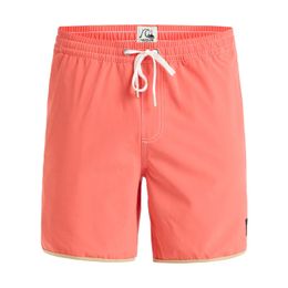 Quiksilver Herren Boardshorts "Original Scallop 17"", rot, Gr. S, 92% Polyester, 8% Elasthan, Hosen