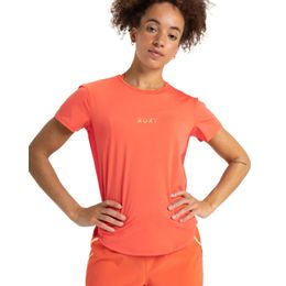 Roxy Damen Funktionstop "Bold Moves 2.0", orange, Gr. S, 86% Polyester, 14% Elasthan, Tops