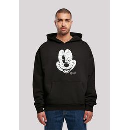 F4NT4STIC Herren Sweatshirt "Disney Micky Maus - Mickey Gesicht Vintage", schwarz, Gr. S, Obermaterial: 100% Baumwolle, Sweatshirts, Print