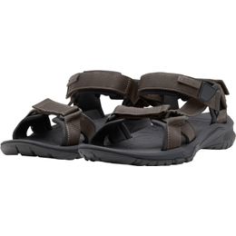 Jack Wolfskin Herren Sandale "LAKEWOOD RIDE SANDAL M", Gr. 44,5, braun, Synthetik, Textil, Schuhe