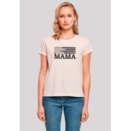 F4NT4STIC Damen T-Shirt "Mothers Day Best Mom Tribute Minimalist Vibe Family Goals", pink, Gr. S, Obermaterial: 100% Baumwolle, Shirts, Premium