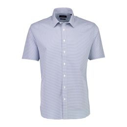 LINDBERGH Herren Flanellhemd "LINDBERGH Freizeithemd", blau, Gr. XL, Obermaterial: 100% Baumwolle, Hemden