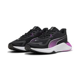 Puma Damen Trainingsschuh "PWR HYBRID TR WNS", Gr. 42,5Puma schwarz, pure magenta, Puma wei&szlig;, Textil, Schuhe