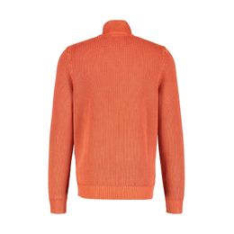 Lerros Herren Strickpullover "Lerros Stricktroyer in modisch verwaschener Optik", orange, Gr. S, 100% Baumwolle, Pullover