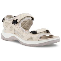 Ecco Damen Trekkingsandale "OFFROAD", Gr. 43, beige, Nubukleder, Textil, Schuhe, Outdoorschuh, Sommerschuh, Freizeitsandale, in sportlicher Optik