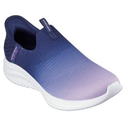 Skechers Damen Slip-On Sneaker "ULTRA FLEX 3.0-BEAUTY BLEND", Gr. 41, blau, Textil, Schuhe, Slipper, Freizeitschuh mit bequemer Air-Cooled Memory Foam