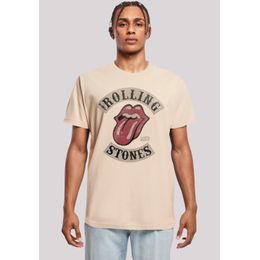 F4NT4STIC Herren T-Shirt "The Rolling Stones Tour '78", beige, Gr. XXL, Obermaterial: 100% Baumwolle, Shirts, Premium Qualität