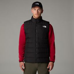 The North Face Herren Daunenweste "M ACONCAGUA 3 VEST", schwarz, Gr. S, Obermaterial: 100% Polyester. Wattierung: 50% Daunen, 50% Polyester, Westen,