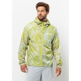 Jack Wolfskin Herren Funktionsjacke "PRELIGHT WIND JKT M", gelb, Gr. XXL, OBERSTOFF: 100% POLYESTER, Jacken