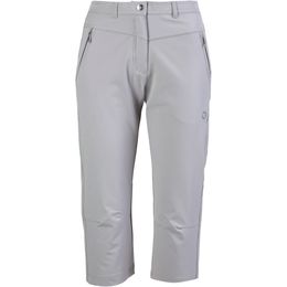 DEPROC Active Damen 3/4-Hose "KENORA PIRATE WOMEN", grau, Gr. 36, 97% Polyester; 3% Elastan, Hosen, auch in Großen Größen erhältlich