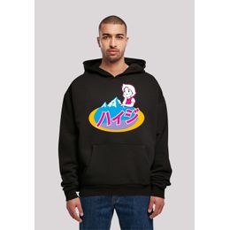 F4NT4STIC Herren Kapuzenpullover "Heidi Mountains Are Calling", schwarz, Gr. M, Obermaterial: 100% Baumwolle, Pullover, Premium Qualit&auml;t, Nostalgie,