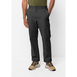Jack Wolfskin Herren Trekkinghose "WANDERTHIRST PANTS M", schwarz, Gr. 46, OBERSTOFF: 94% POLYAMID, 6% ELASTHAN; Futter: 100% POLYESTER, Hosen