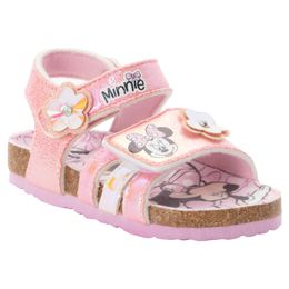 Disney Kinder Sandale "Minnie", Gr. 26, pink, Textil, Schuhe