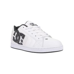 DC Shoes Damen Sneaker "NET", Gr. 46weiß, monogram, Leder, Schuhe