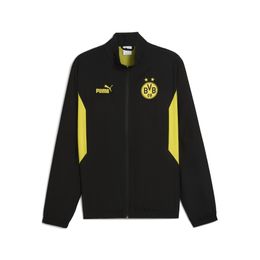 Puma Herren Sweatjacke "Borussia Dortmund ftblARCHIVE Jacke Herren", gelb, Gr. XS, Obermaterial: 100% Polyester; Futter: 100% Polyester; Ärmelfutter: