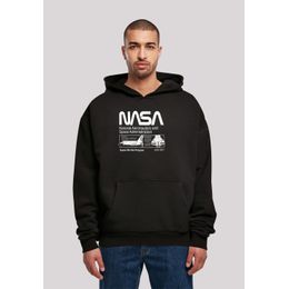 F4NT4STIC Herren Kapuzenpullover "NASA Classic Space Shuttle", schwarz, Gr. XS, Obermaterial: 100% Baumwolle, Pullover, Herren,Premium