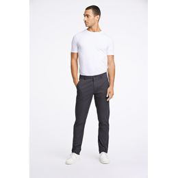 LINDBERGH Herren Chinohose, schwarz, Gr. 38, Stoff, Obermaterial: 98% Baumwolle, 2% Elasthan, Hosen, mit Stretch
