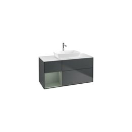 Villeroy & Boch V&B Waschtischunterschrank Finion 120cm, Pl w m, Rg Ol m Lac, md bl. m Lac ; Villeroy & Boch (F821GMHG)