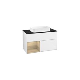 Villeroy & Boch V&B Waschtischunterschrank Finion 100x60,3 cm, Reg li Oa ven, glo wh. Lac ; Villeroy & Boch (F652PCGF)