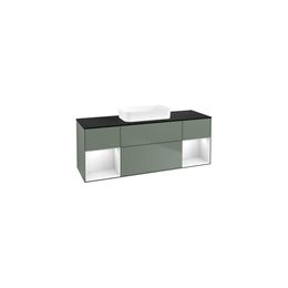 Villeroy & Boch V&B Waschtischunterschrank Finion 160x60,3x50,1cm, Rg g w Lac, Oli. m Lac ; Villeroy & Boch (F742GFGM)