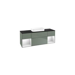 Villeroy & Boch V&B Waschtischunterschrank Finion 160x60,3x50,1cm, Rg w m Lac, Oli. m Lac ; Villeroy & Boch (F742MTGM)