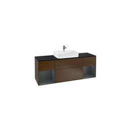 Villeroy & Boch V&B Waschtischunterschrank Finion 160x60, Pl bla m, Reg md m Lac, wal ven ; Villeroy & Boch (F452HGGN)