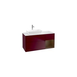 Villeroy & Boch V&B Waschtischunterschrank Finion 120cm, Pl wh. m, Reg wal ven, Peo m ; Villeroy & Boch (F811GNHB)