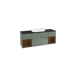 Villeroy & Boch V&B Waschtischunterschrank Finion 160x60,3x50,1cm, Reg wal ven, Oli. m Lac ; Villeroy & Boch (F742GNGM)