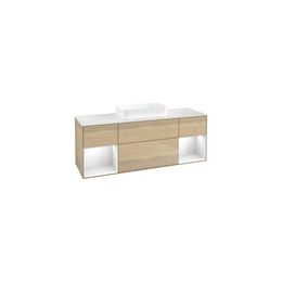 Villeroy & Boch V&B Waschtischunterschrank Finion 160x60,3x50,1cm, Reg glo wh. Lac, Oa ven ; Villeroy & Boch (F741GFPC)