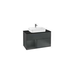 Villeroy & Boch V&B Waschtischunterschrank Finion 100, Pl b m, Rg l md b m La, md b m Lac ; Villeroy & Boch (F362HGHG)