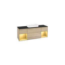 Villeroy & Boch V&B Waschtischunterschrank Finion 160x60,3x50,1cm, Reg gol m Lac, Oa ven ; Villeroy & Boch (F742HFPC)