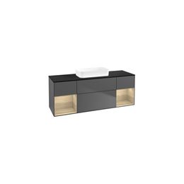 Villeroy & Boch V&B Waschtischunterschrank Finion 160x60,3x50,1cm, Reg Oa ven, Anthrac. m ; Villeroy & Boch (F742PCGK)