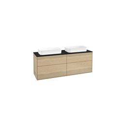 Villeroy & Boch V&B Waschtischunterschrank Finion 160x60,3x50,1cm, Gl. bla m, Oak Veneer ; Villeroy & Boch (F72200PC)