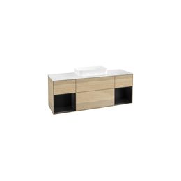 Villeroy & Boch V&B Waschtischunterschrank Finion 160x60,3x50,1cm, Reg bla m Lac, Oa ven ; Villeroy & Boch (F741PDPC)