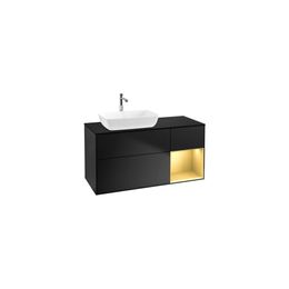 Villeroy & Boch V&B Waschtischunterschrank Finion 120cm, Pl b m, Reg gol m Lac, bla m Lac ; Villeroy & Boch (F812HFPD)