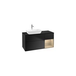 Villeroy & Boch V&B Waschtischunterschrank Finion 120cm, Pl bla m, Reg Oa ven, bla m Lac ; Villeroy & Boch (F812PCPD)