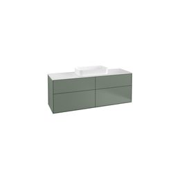 Villeroy & Boch V&B Waschtischunterschrank Finion 160x60,3cm, Abd.-Pl. wh. m, Oli. m Lac ; Villeroy & Boch (F32100GM)
