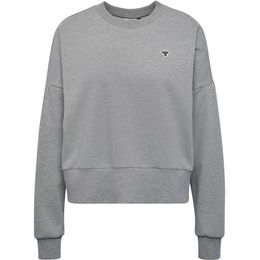 Hummel Sweatshirt Damen Gr&ouml;&szlig;e XL graumeliert