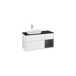 Villeroy & Boch V&B Waschtischunterschrank Finion 120cm, Pl b m, Reg md m Lac, glo wh. Lac ; Villeroy & Boch (F812HGGF)